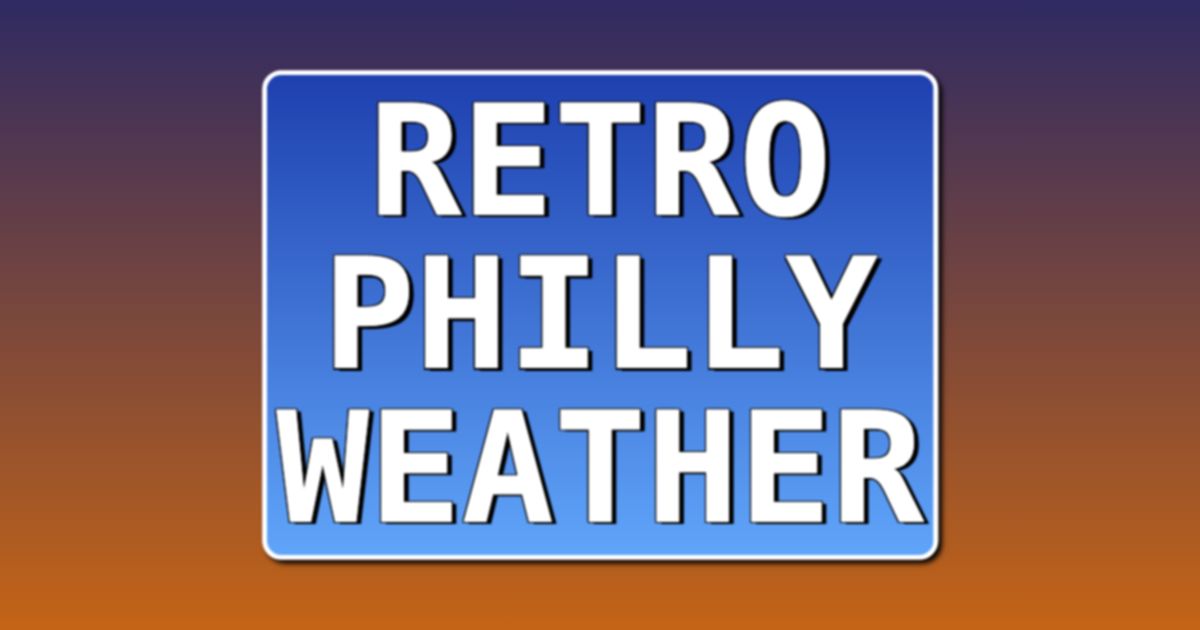Retro Philly Weather